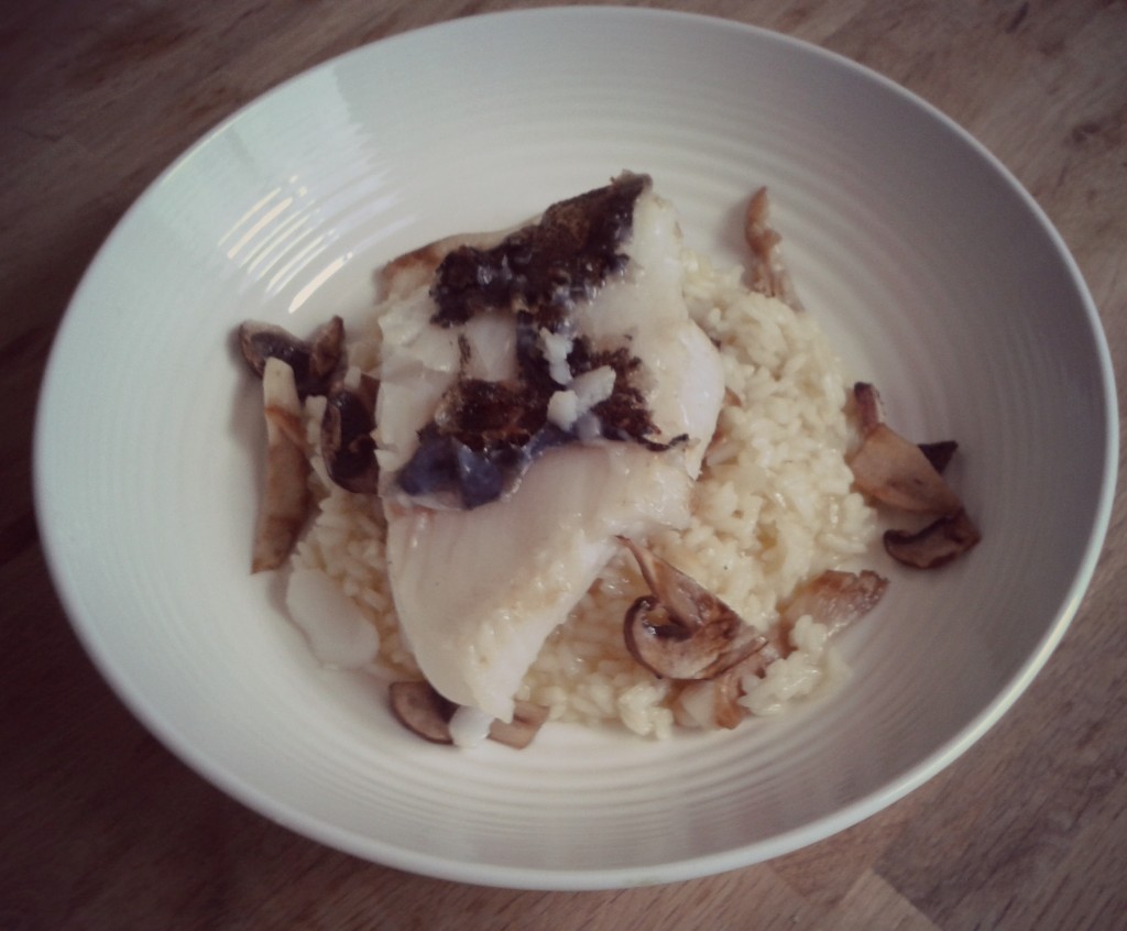 Risotto-Heilbotfilet - Great Little Kitchen
